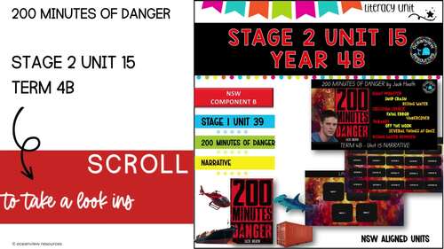 200 MINUTES OF DANGER NSW DET Stage 2 Unit 15 Term 4 Year B Component B