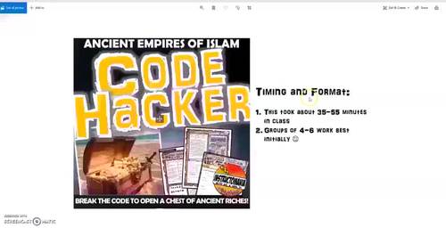 Code Hacker! Mesopotamia Escape Room History Lesson l Ancient Civilizations