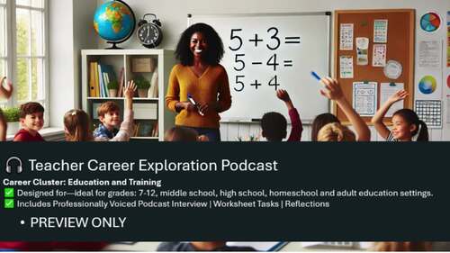 Career Education & Training | Teacher Podcast | TPT