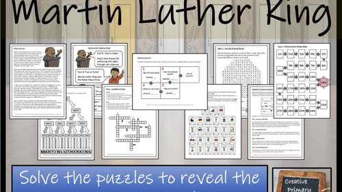 Martin Luther King Escape Room Activity by Creative Primary Literacy