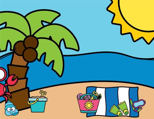 Crab Alphabet on the Beach {Animated PowerPoint Slides} | TPT