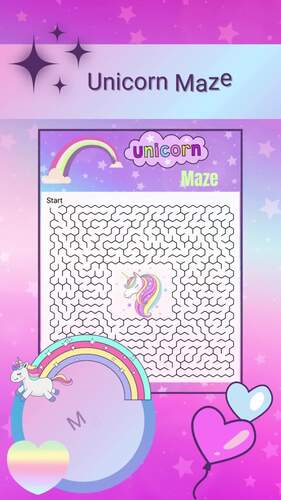 Unicorn Activities | Unicorn Coloring | Cute Girl Coloring Pages