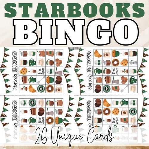 Starbooks Classroom Transformation, Starbooks BINGO Cards, Starbooks ...