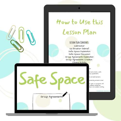 Back to School Group Agreements & Safe Space by Miranda Nichole | TPT