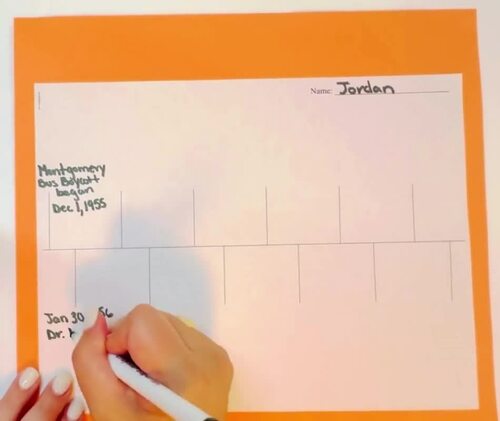 Martin Luther King Jr. Timeline Project for Civil Rights Movement and ...