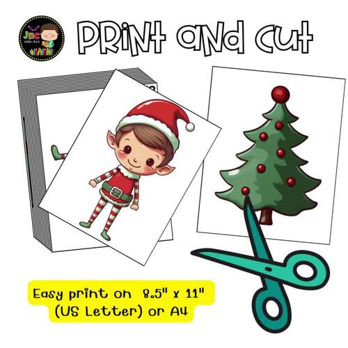 Merry Christmas Bulletin Board Kit Merry and Bright December Door Decor ...