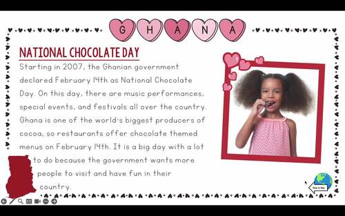 Valentines Day Around the World Presentation - Decodable, Interactive ...