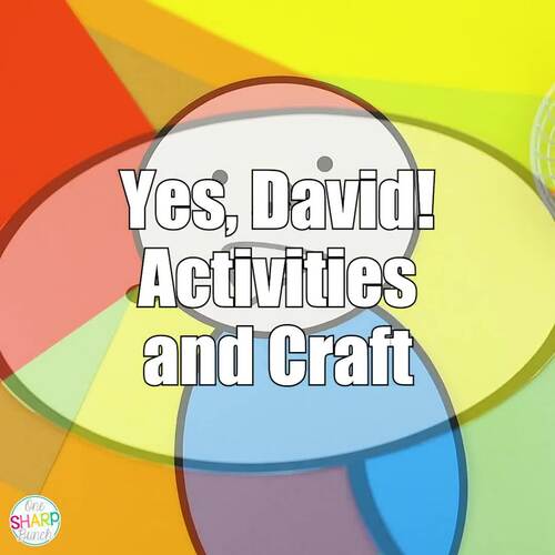 No David Goes to School Activities and Craft First Week of Back to ...