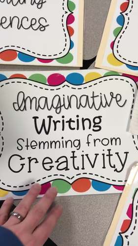 Creative Writing Task Cards: Imaginative Writing Stemming from Creativity