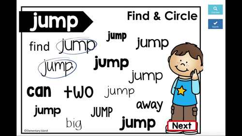 Preprimer Sight Words Activities with Boom Cards Set 3 | Distance Learning