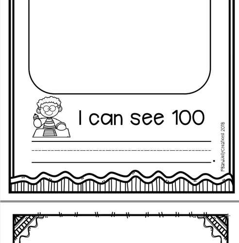 100th Day Centers, Activities, and Printables by PB and Jelly Creations