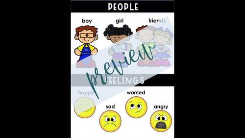 Picture Dictionary ESL Newcomers Activities Spanish by Teacherinspo123