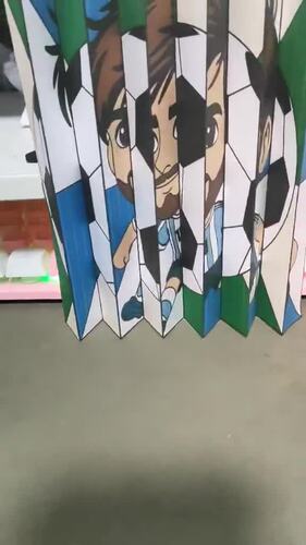 Hispanic Heritage Month Crafts Agamograph Art Lionel Messi Argentina ...