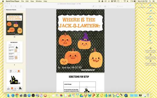 Halloween Adapted Book Series by The Autism Helper | TPT