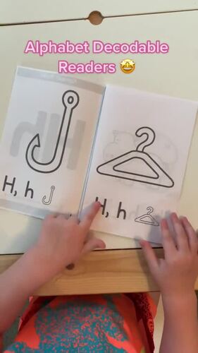 Alphabet Decodables Books Science of Reading Decodable Letter of the Day