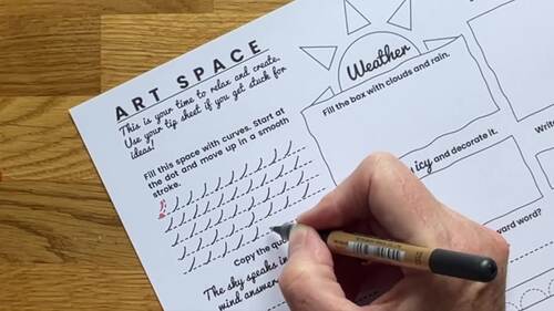 Teen Handwriting Practice for Older Students | Fine Motor Pen Control ...