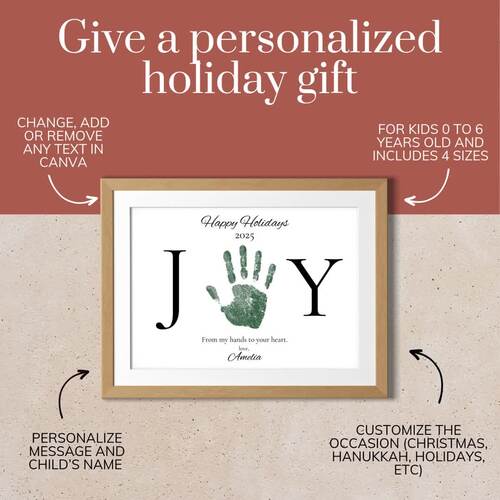 Christmas Handprint Craft Preschool, Winter Craftivity Toddler Parent ...