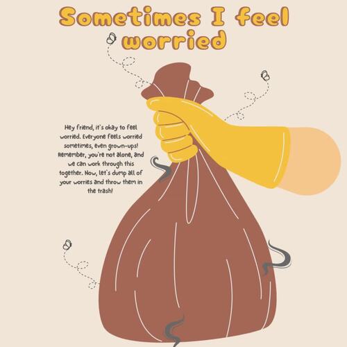 Mindfulness Anxiety Worksheet | Worry Dump for Anxious Students | SEL ...