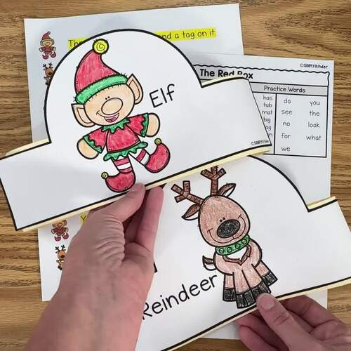 Christmas Partner Play, Holiday Readers Theater, CVC Decodable for ...
