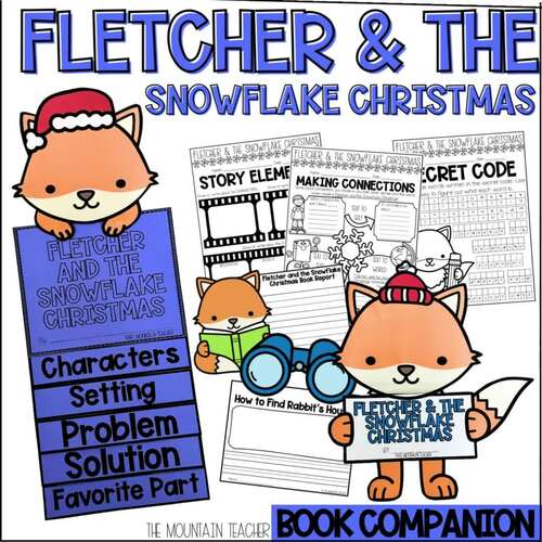 Fletcher and the Snowflake Christmas Reading Comprehension for Read Aloud