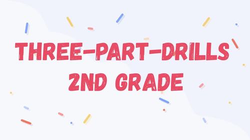 Orton-Gillingham: 3-Part-Drills BUNDLE for 2ND Grade by The ...