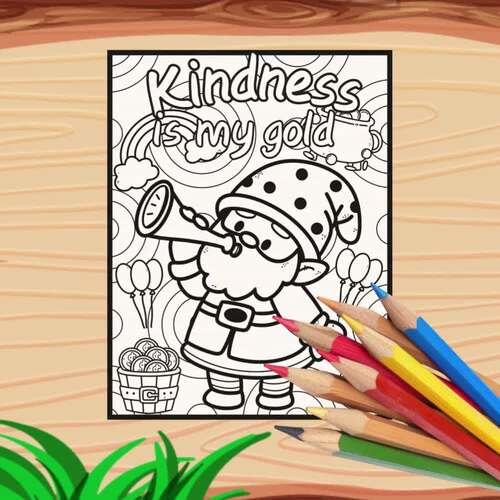 St. Patrick's Day Mindfulness Coloring Pages Zentangle March Classroom ...