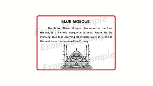 Turkey Country Study+Coloring+EX Activities by OnlineLearningKid