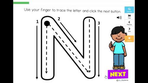 Letter of the Week N (Boom Cards™) by Miss Faleena | TPT