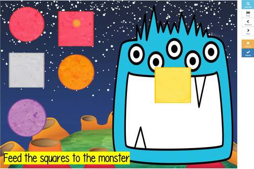 BOOM CARDS- Sorting -MONSTERS set 4 by Oceanview Resources | TpT