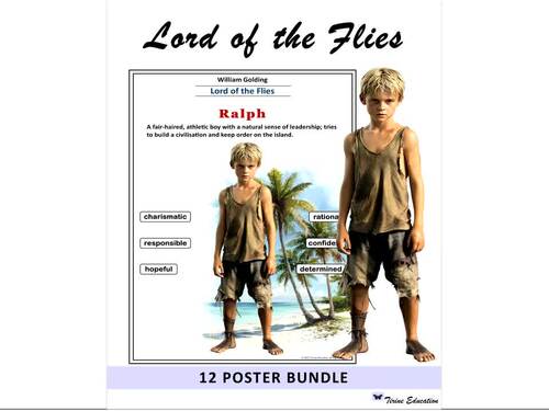 Lord of the Flies, English Literature, 12 Character Summary and ...