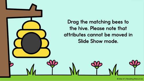 *$1 DEAL* Phonics Games Letter Recognition Bee Letter ID Match Spring ...