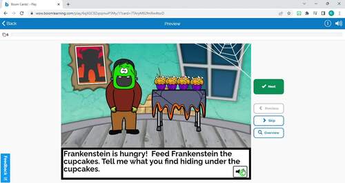 Initial /k/: Feed Frankenstein the Cupcakes. | TPT