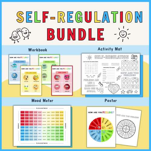 The Ultimate Zones of Regulation Mega Bundle. Therapy Resources and Tools