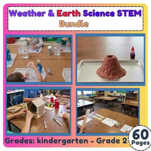 Weather & Earth Science STEM Bundle | Hands-On Experiments & Safety ...
