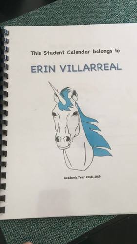 Student Monthly Planner UNICORN THEME by MissLitGal | TPT