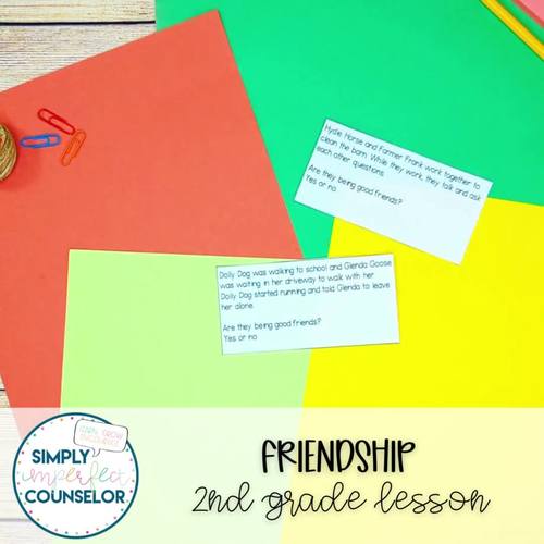 Friendship | Making and Keeping Friends School Counseling Lesson