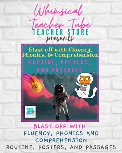 Blast Off with Fluency, Phonics, and Comprehension | TPT