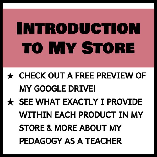 A Preview of My Google Drive! by Meg Clarke | TPT