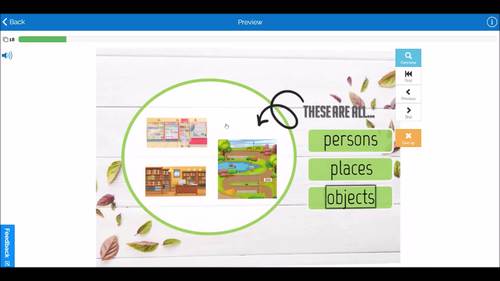Category Naming: Persons, Places, Objects Boom Cards™ by Mau SLP