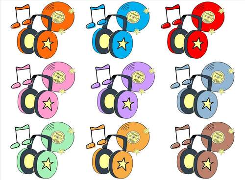 Music Vector Clip Art 1, Media Clip Art, Music Vector Icons, Technology ...
