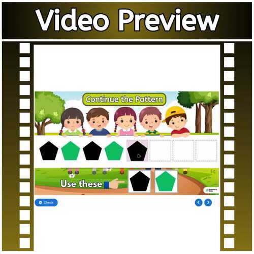 Continue the Pattern: AB Pattern Digital Resources by Schooler's Mate