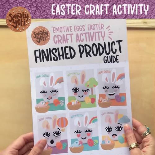 Easter Craft Activity Fine Motor Skills Art Craftivity Classroom Printables