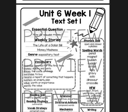 Florida Reading Wonders Weekly Newsletter Unit 6 | Second Grade ...