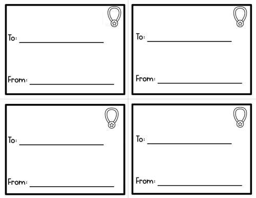 Gift Tag Writing Center | Bilingual by Prekrox | TPT