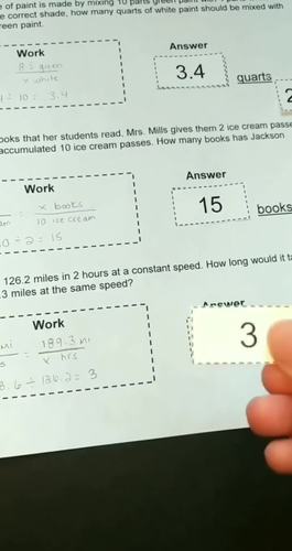 Solving Proportions Word Problems - Engaging Cut and Glue Worksheet