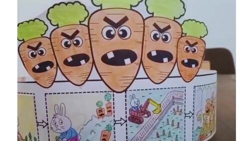 Creepy Carrots Craft Hats | Story Sequencing & Retell Crowns | Jasper ...