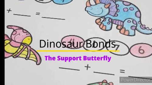 Number Bonds to 10 | Dinosaur Themed by The Support Butterfly | TPT