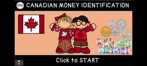 Kindergarten Canadian Money Introduction To Coins and Bills For GOOGLE ...