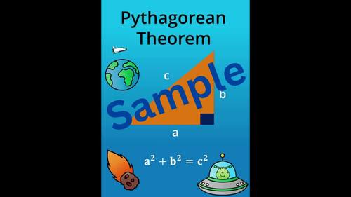 Pythagorean Theorem Poster by Algebra Beagle | TPT