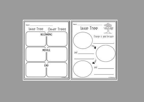 Little Tree by Loren Long Book Companion Activities | End of the Year ...
